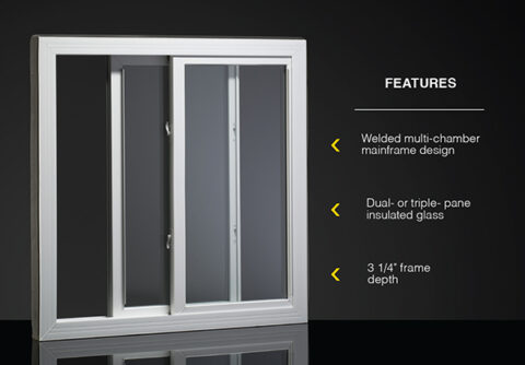 1685 Vinyl Double-Slider Window - HomeRite Windows and Doors