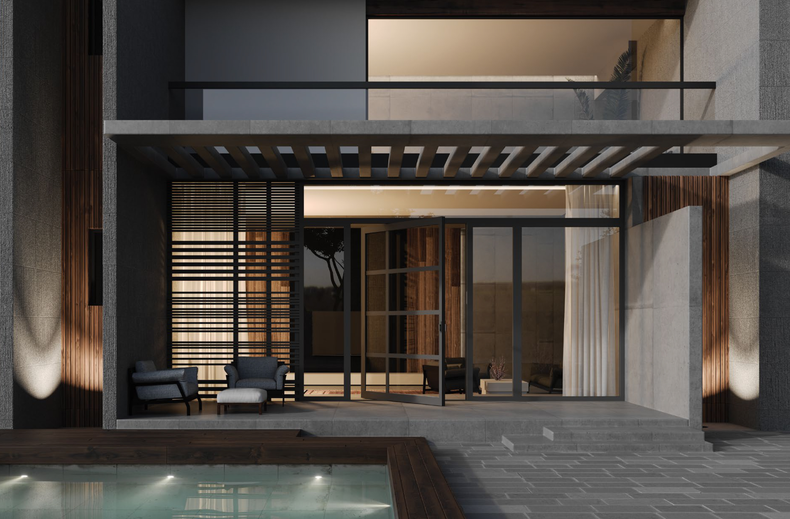 Create a Grand Entrance with a Large Pivot Entry Door